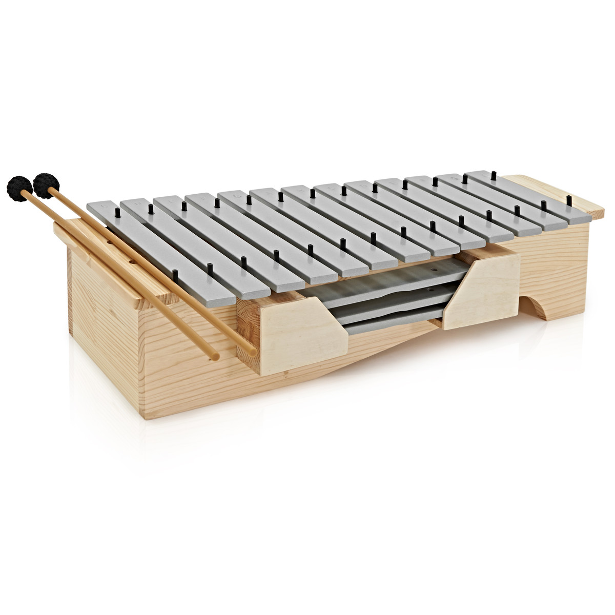 13 bar diatonic Soprano Metallophone/Glockenspiel (16 bars with 3 ...