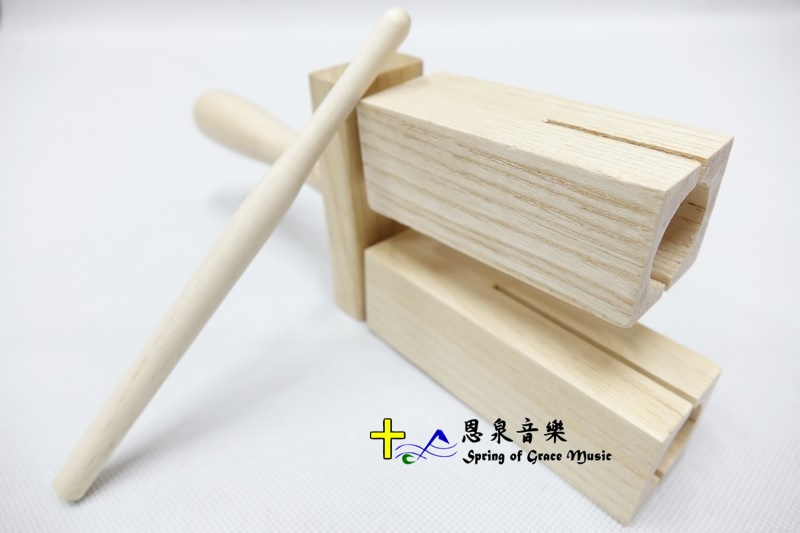 Two-Tone Woodblock Agogo 高低雙音響筒